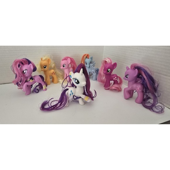 Hasbro | Toys | Hasbro My Little Pony Lot Of 7 Collectible Ponies ...
